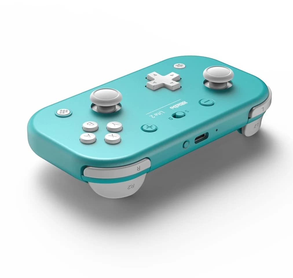 8BitDo Lite 2 Bluetooth Gamepad Turquoise - RetroDungeon