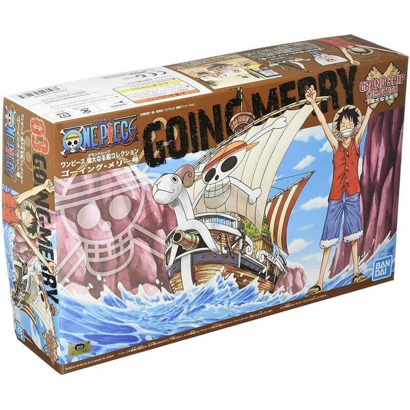 One Piece Grand Ship Collection Going Merry Model kit 15cm - RetroDungeon
