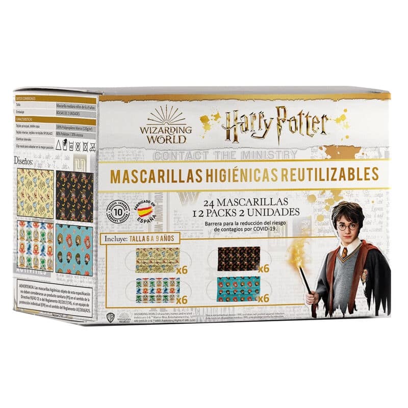 Harry Potter 6/9 years assorted face mask - RetroDungeon