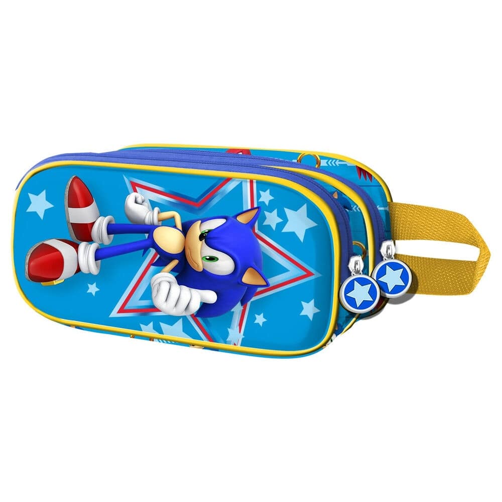 Köp Sonic the Hedgehog Star 3D pencil case hos RetroDungeon. Stort ...