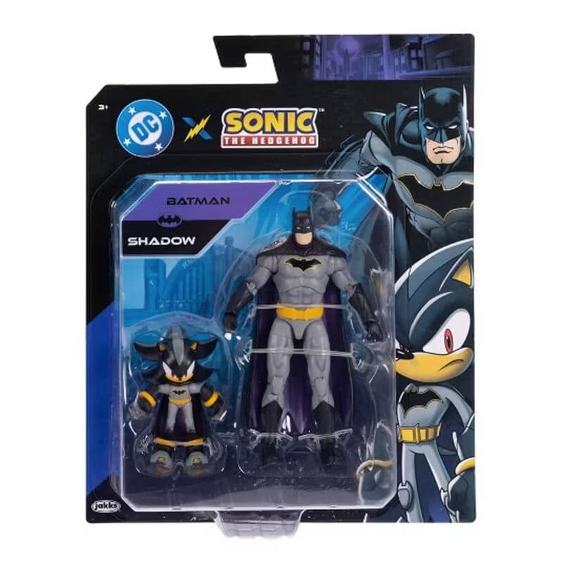 Sonic The Hedgehog Batman & Shadow pack 2 figures