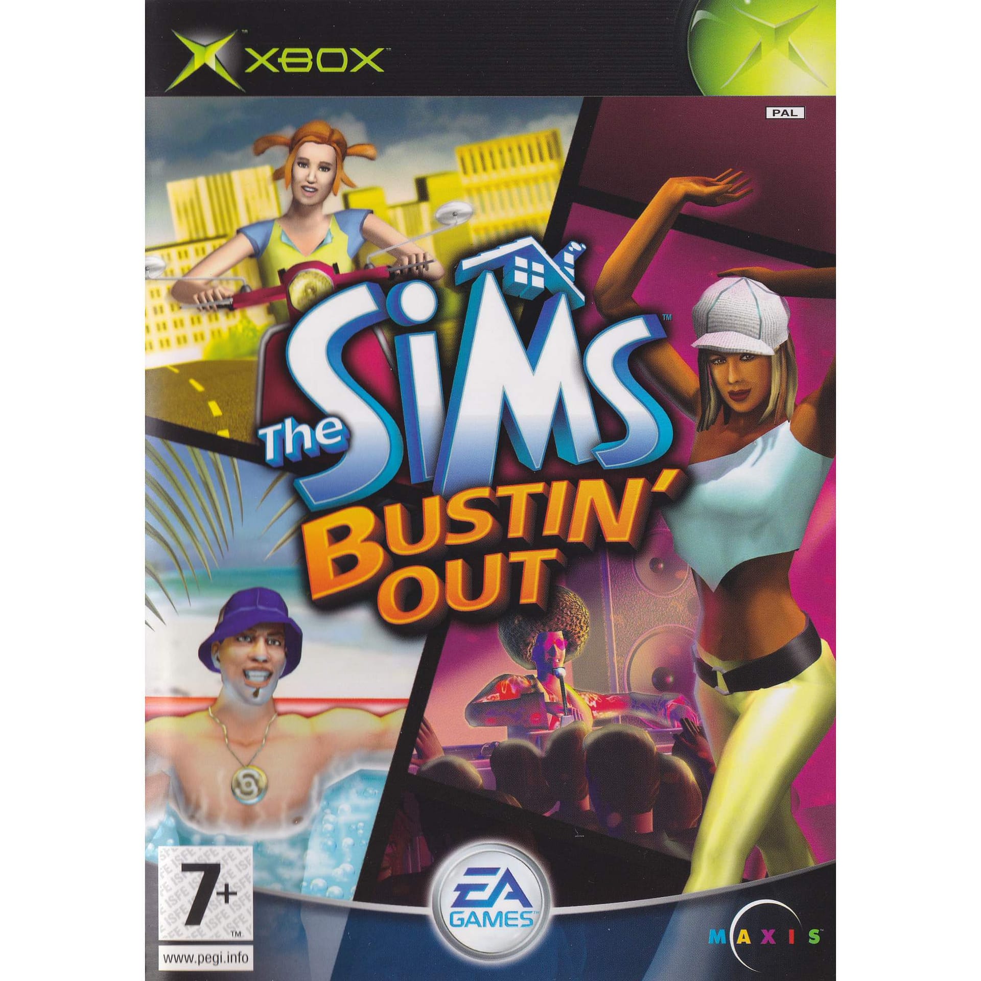 The Sims Bustin Out Xbox Swedish (Begagnad)