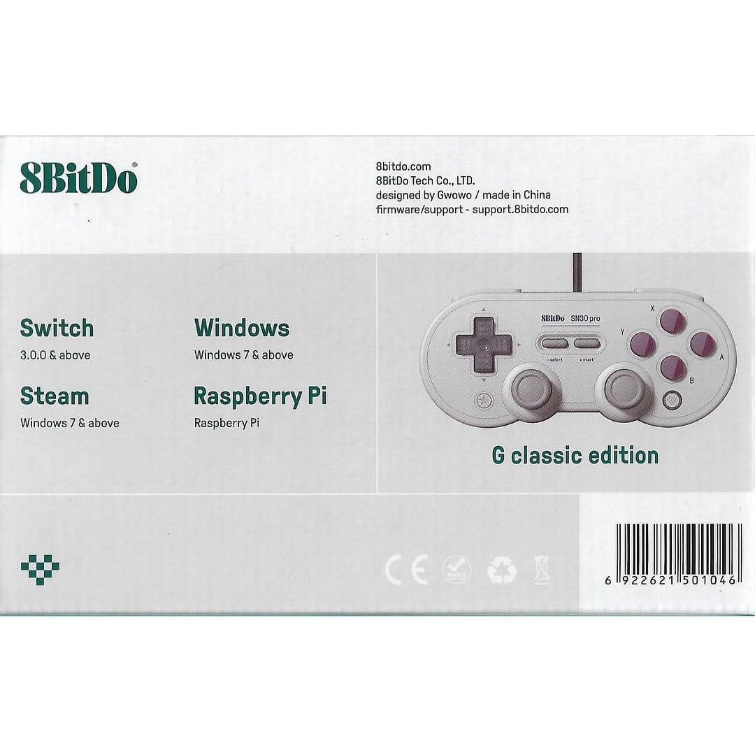 8BitDo SN30 Pro USB Gamepad G Classic - RetroDungeon