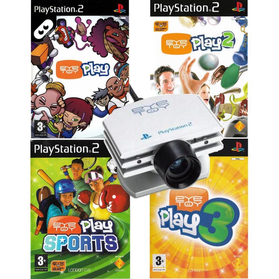 EyeToy Bundle + Camera Playstation 2 PS2 (Begagnad) - RetroDungeon