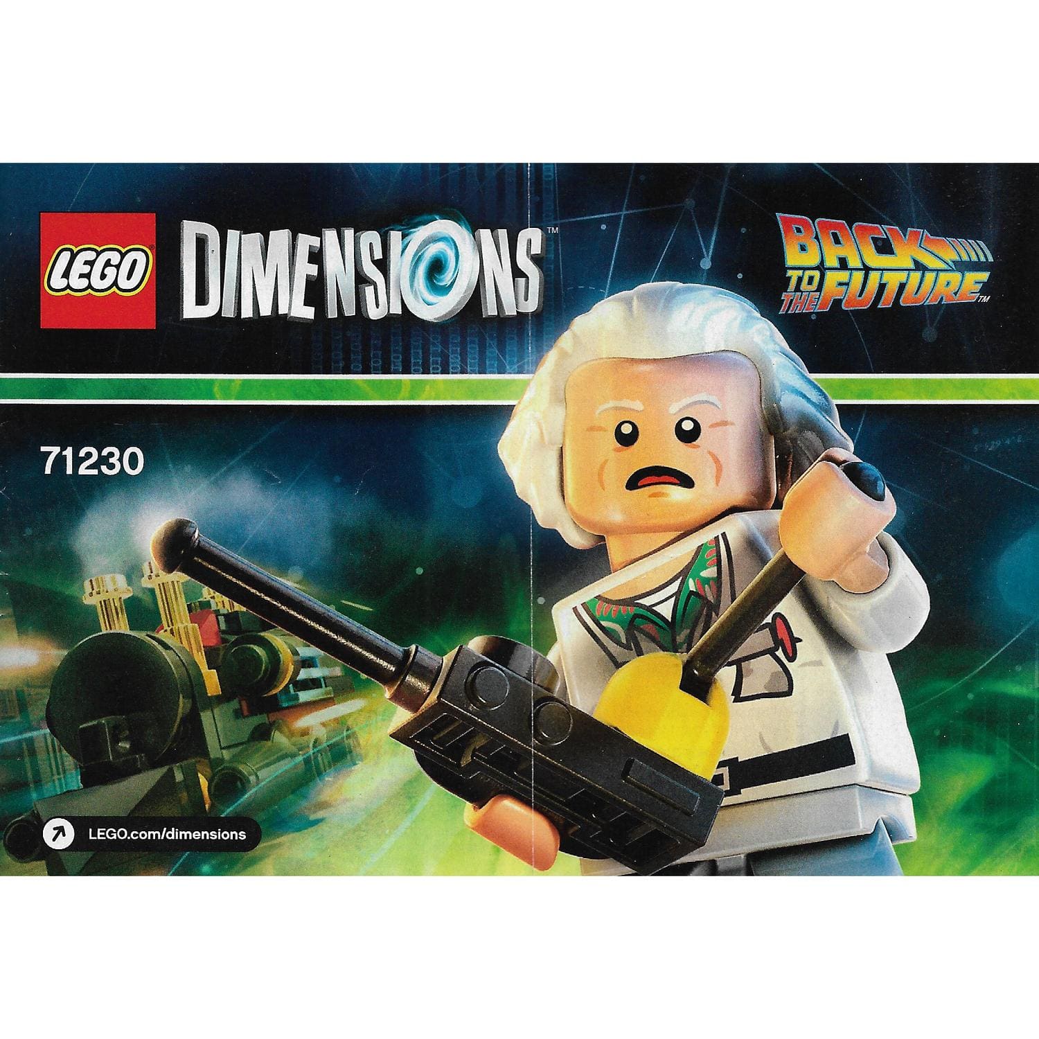Manual till Doc Brown Fun Pack 71230 Lego Dimensions - RetroDungeon