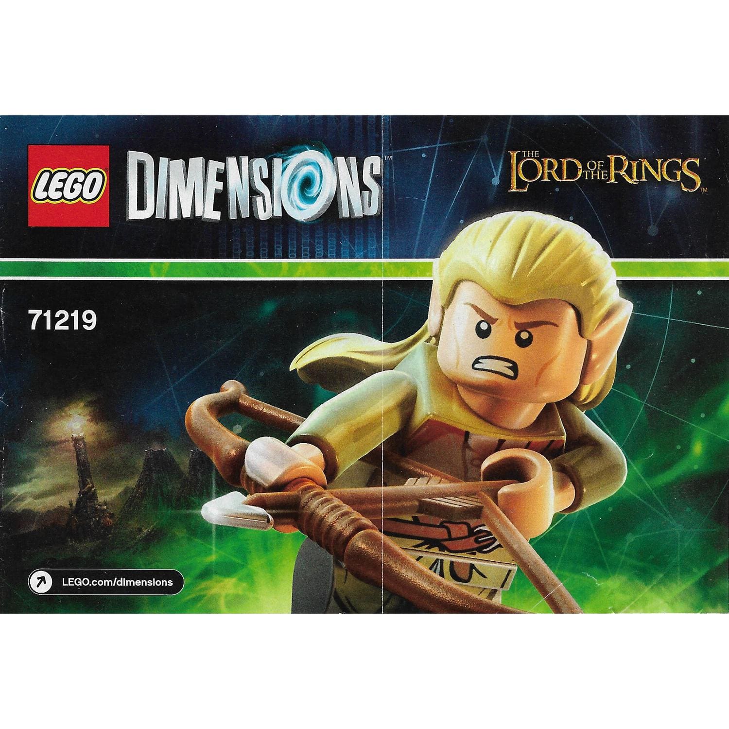 Manual till Legolas Fun Pack 71219 Lego Dimensions - RetroDungeon