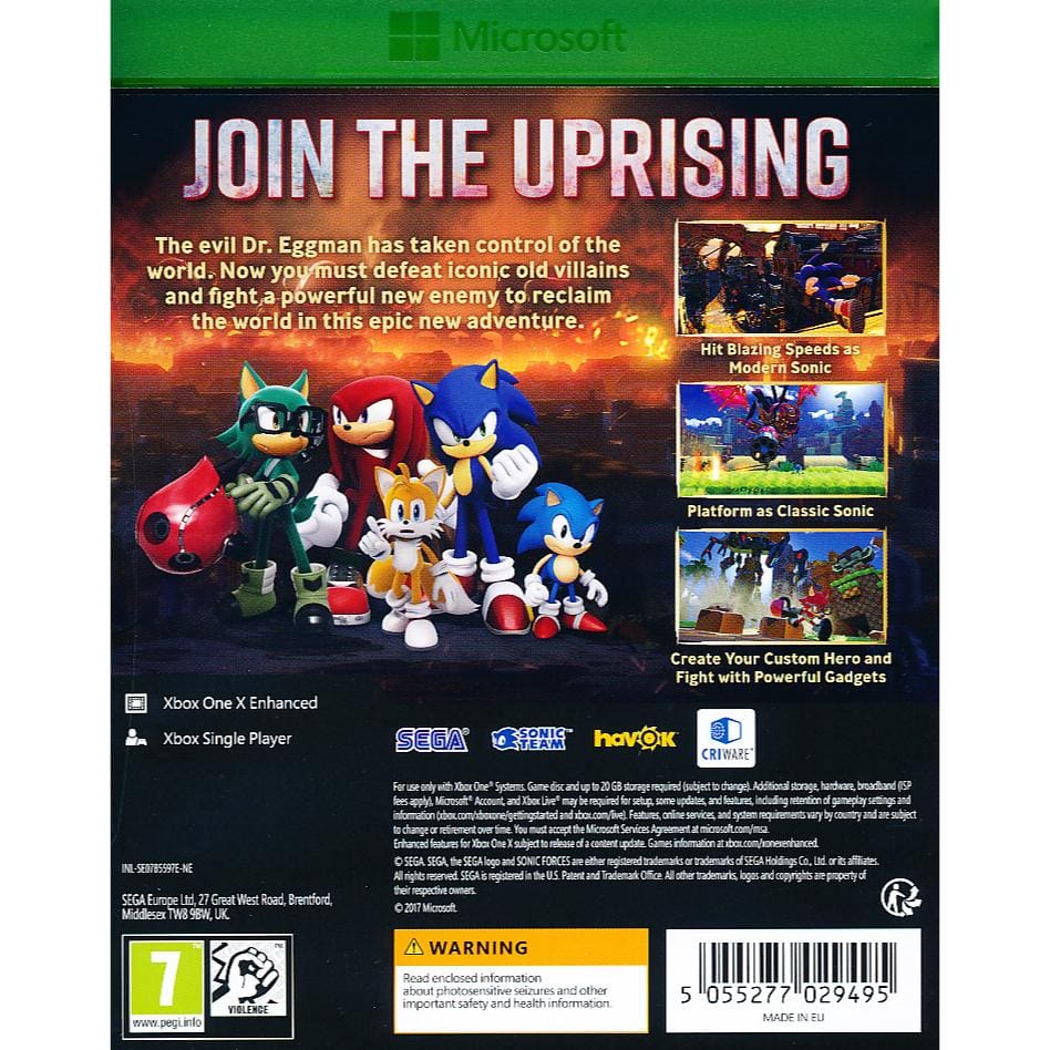 Sonic Forces Xbox One - RetroDungeon