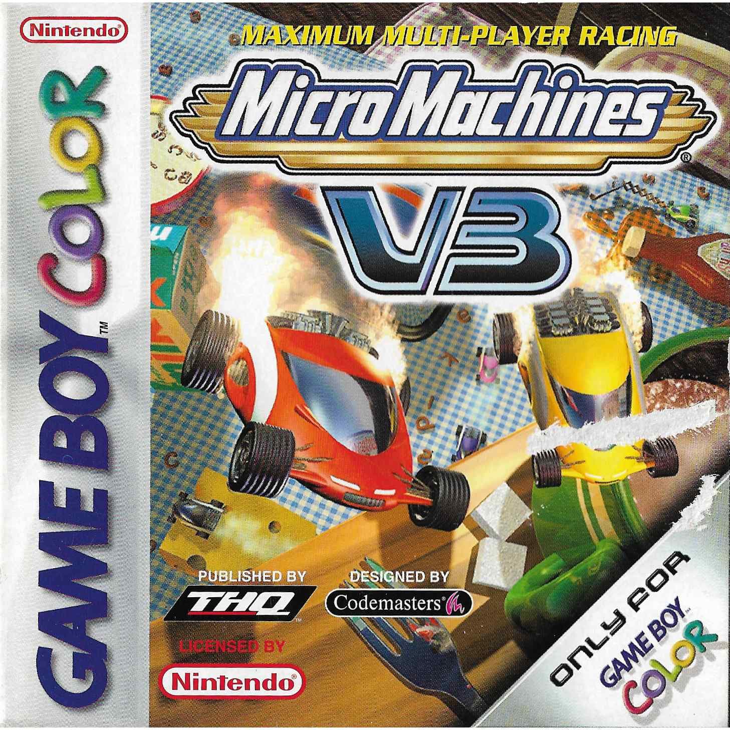 Micro Machines V3 Gameboy Color - RetroDungeon