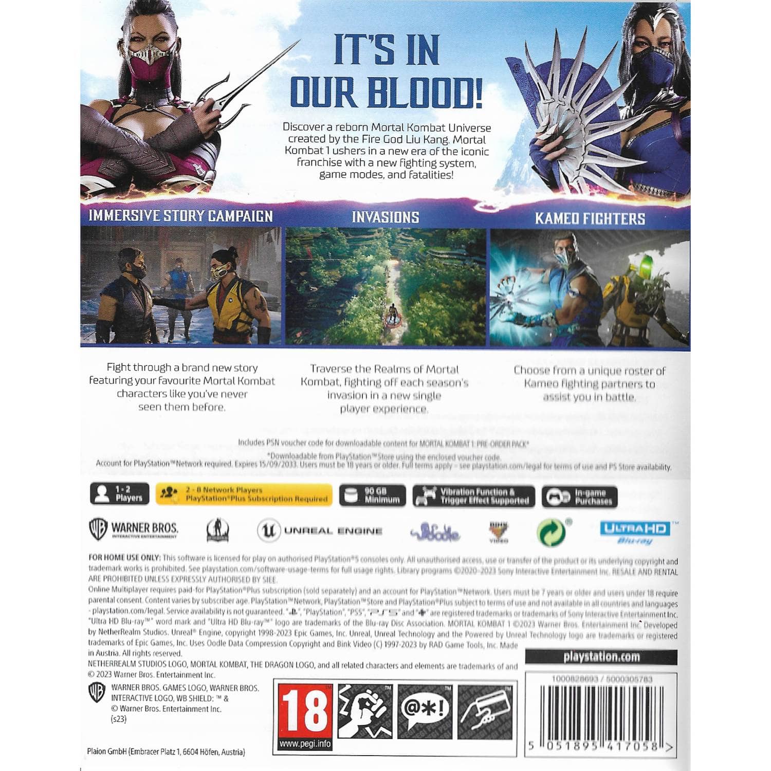 Mortal Kombat 1 Playstation 5 PS5 (Begagnad) - RetroDungeon